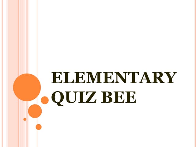 science quiz bee questions.doc FOR ELEMENTARY SCIENCE | DOC