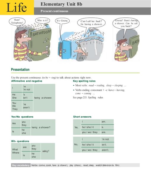 Beginner unit 8b adverbs of frequency | PDF
