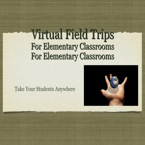 Virtual Field Trip | PPTX