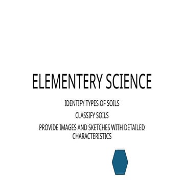 ELEMENTERY SCIENCE for pp1 to grade six. | PPT