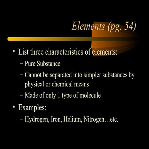 Element Notes | PPT