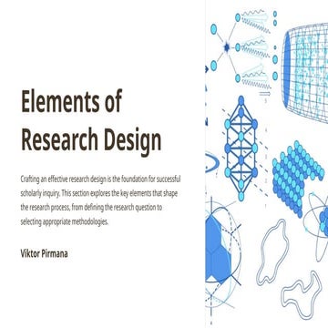 Research Methodology: Element of Research Design.pptx | Educational ...