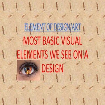 Element of design | PPT