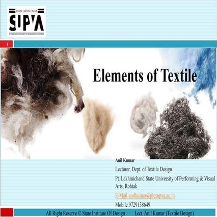 Element of Textile I Handloom I Parts of Looms & Accessories I Basic ...