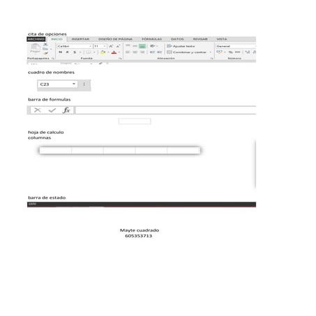 Interfas de excel | PDF