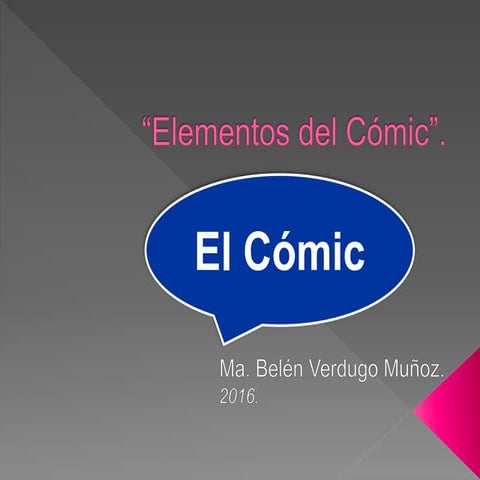 Elementos del cómics | PPTX