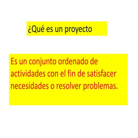 Elementos del proyecto | PPTX