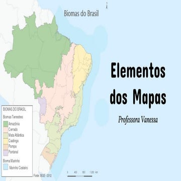 Elementos do mapa | PDF