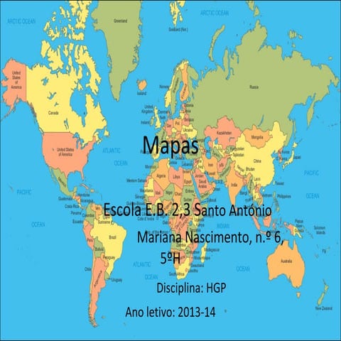 Elementos fundamentais de um mapa
