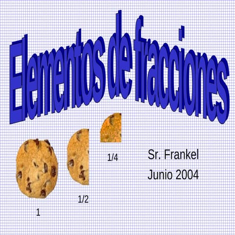 Elementos fracciones | PPT