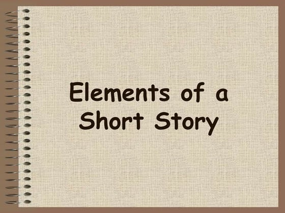 Short Story Powerpoint | PPT | Fiction | Books and Literature