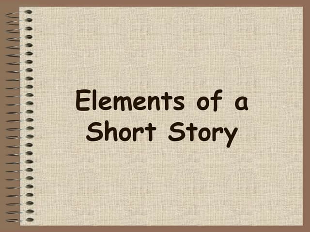 Short Story Powerpoint | PPT