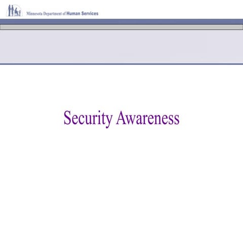 Information Security Awareness Training | PDF