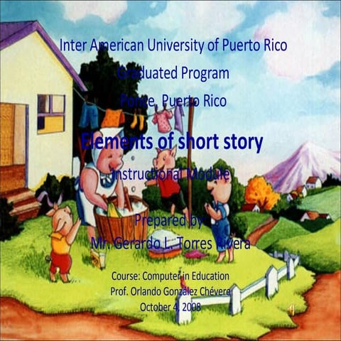Elements Of Short Story | PPT