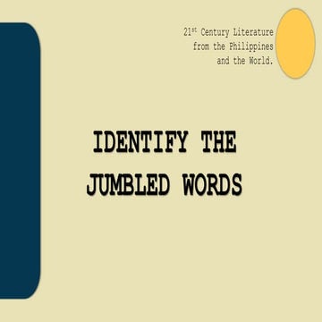 Short Story Powerpoint | PPT