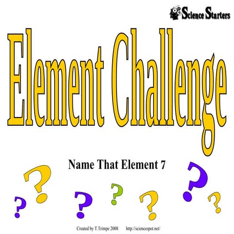 Elements 7 | PPT