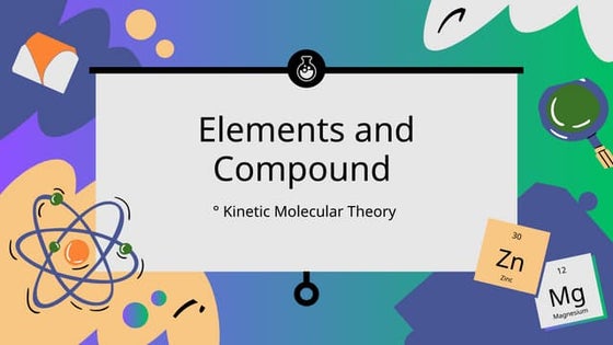 SCIENCE7: Elements and Compounds | PPTX | Chemistry | Science