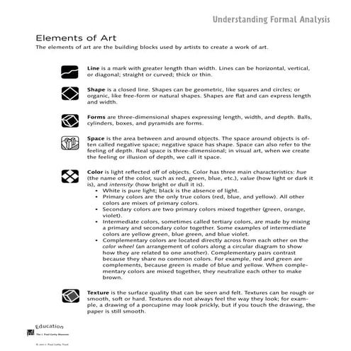 Elements art | PDF