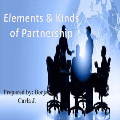 Elements & kinds of partnership | PPTX | Business | Business and Finance