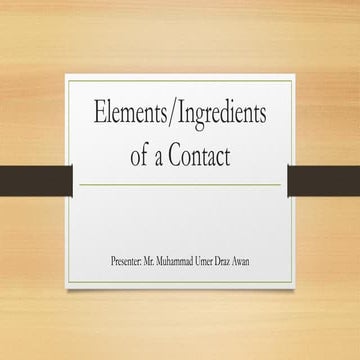 Elements of a Contract.pdf