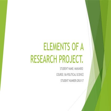 ELEMENTS OF A RESEARCH PROJECT FOR UNIVERSITY.pptx