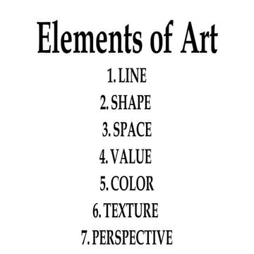 Elements of Art, Basic Art, and Artworks | PPT