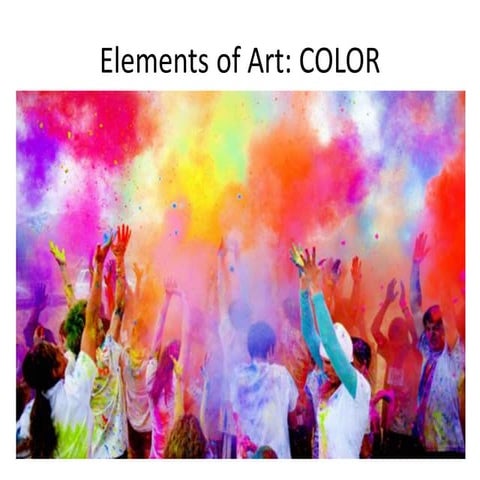 Elements of art PPT-COLOR.art first class in pdf | PPT