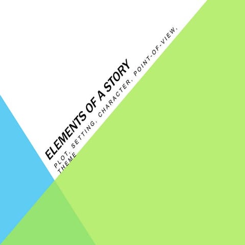 Elements of a story | PPTX