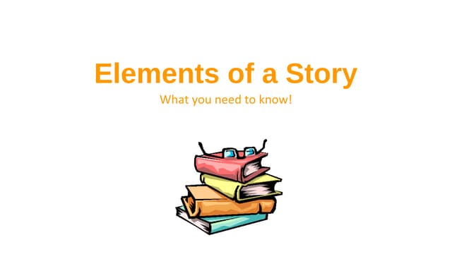 Story Elements an Early Elementary Lesson | PPTX