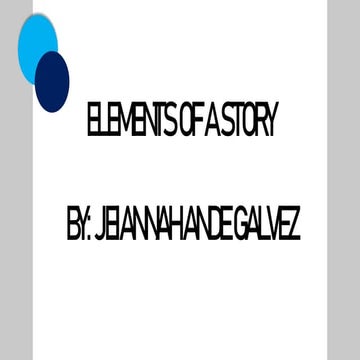 5th Grade Narrative Elements | PPTX
