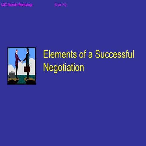 Elements_of_a_Successful_Negotiation.ppt