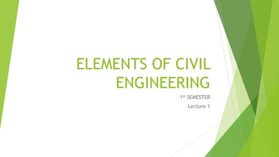 Civil engineering powerpoint | PPT