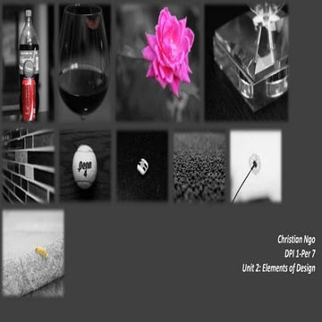 Unit 2: Elements of design | PPT