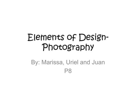 Basic Photography Lesson | PPT