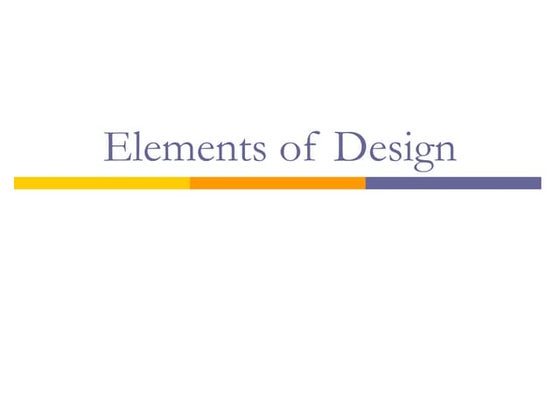 Lokesh accommodation elements of interior design ppt | PPT