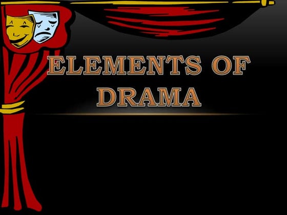 Elements of Theater | PPT