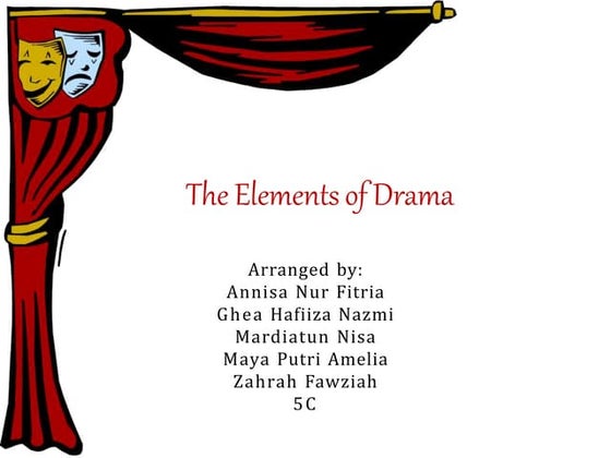 Elements of drama | PPT