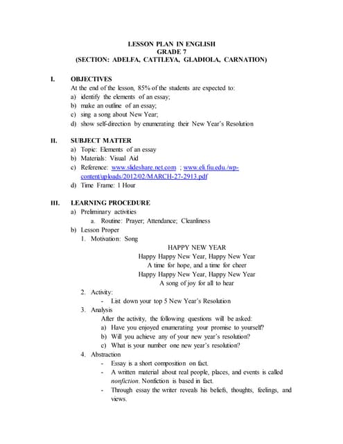 Lesson Plan - Report Writing | PDF