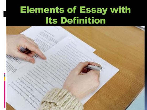 Essay Writing (Structure) | PPT