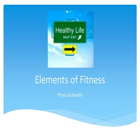 Health related components of fitness | PPTX