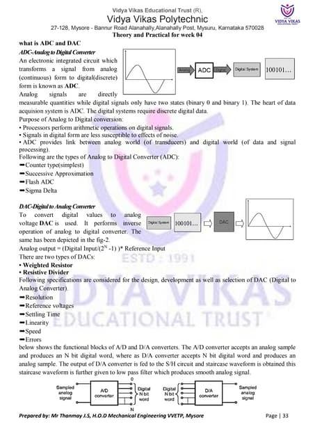 Computer Aided Engineering Drawing 20ME12P Unit – 02 Part 03 - PROJECTIONS OF PLANE SURFACE | PDF