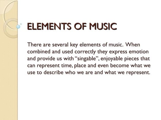 Melody (music) | PPT