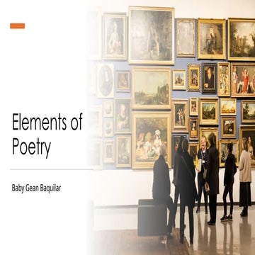 Elements of Poetry (9 elements of poetry) .pptx
