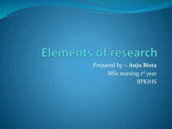 Research methodology interpretation | PPT