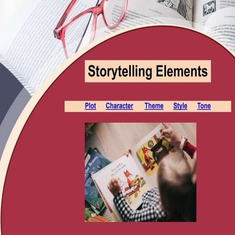 Elements of story telling in Picture Books | PPTX