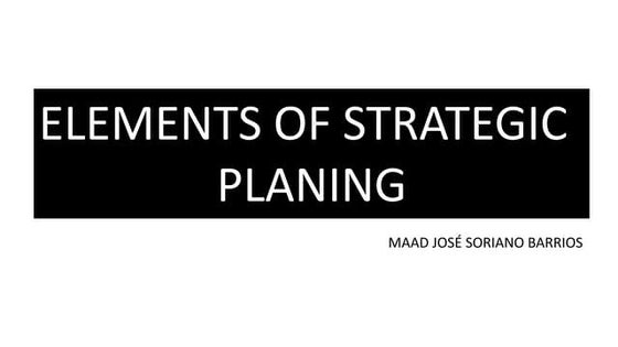 Planning process | PPT