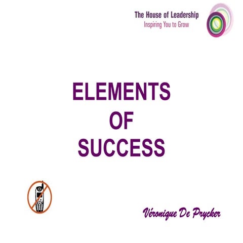 Elements of Success | PPT