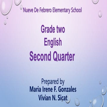 Elements of the Story Grade 2.pptx