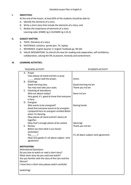English-MELCs (1) learning competency 2023 | PDF