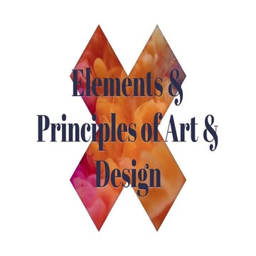 Form, Line, Plane, Space, Texture & Color | PPT